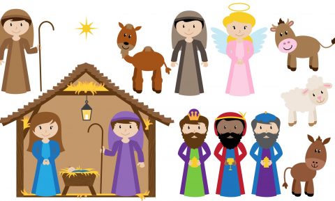 personaggi del presepe da ritagliare