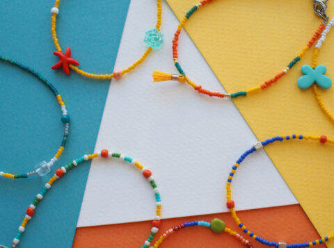 Come fare collane con perline colorate fai da te per l'estate